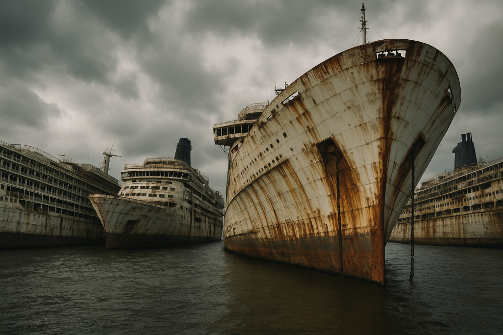 Il cimitero delle navi: dove finiscono le navi da crociera dismesse e ...